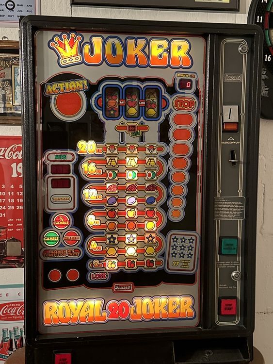 Geldspielautomat Royal 20 Joker (Gebraucht) in Klingnau für CHF 408 – nur Abholung auf Ricardo ...