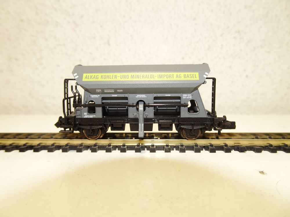 Fleischmann Güterwagen SBB Alkag Kies Kohle Spur N 8511 (Neu (gemäss ...