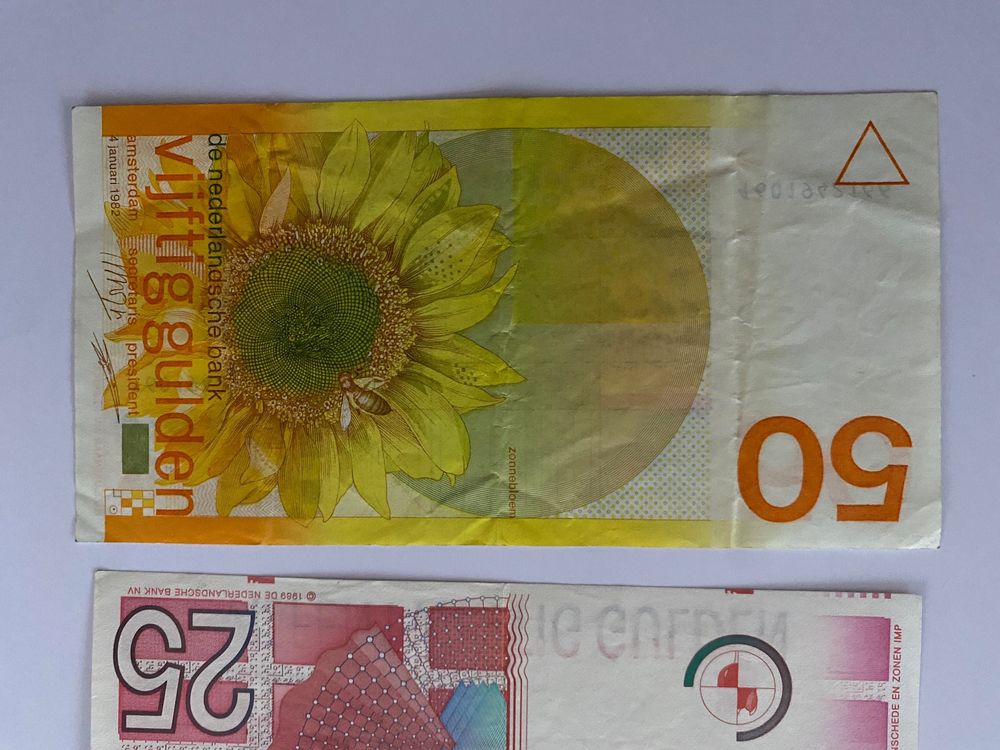Nederlands 85 gulden Banknoten LOT (Gebraucht) in Wetzikon für CHF 19 ...