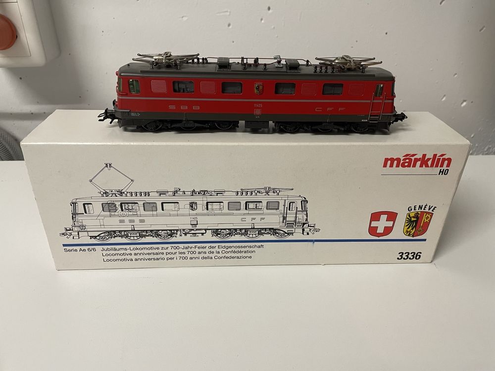 Märklin H0 3336 Ae 6/6 Jubiläumslok (Gebraucht) in Glattfelden für CHF ...