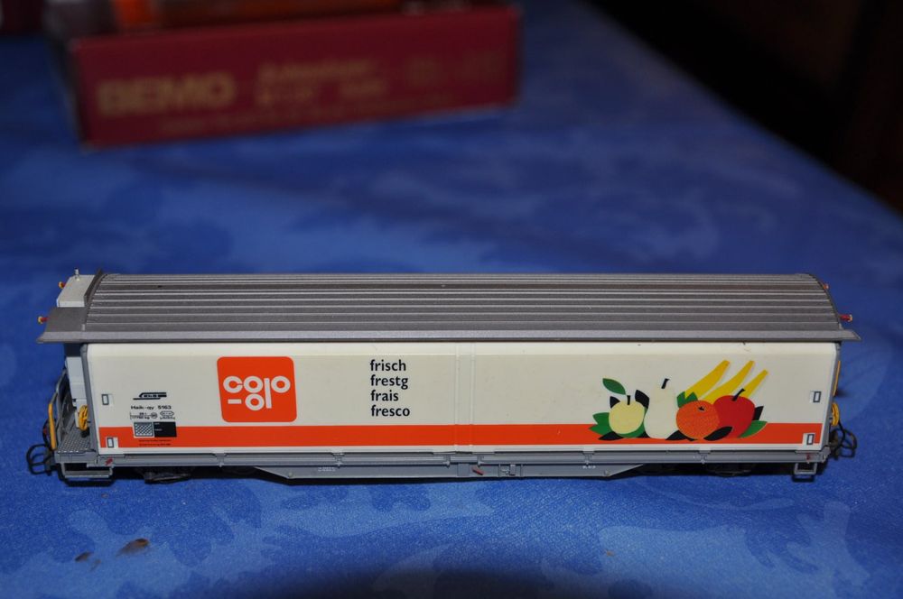 RhB - Bemo HOm -2 wagons marchandises couverts longs (+OVP) | Kaufen ...