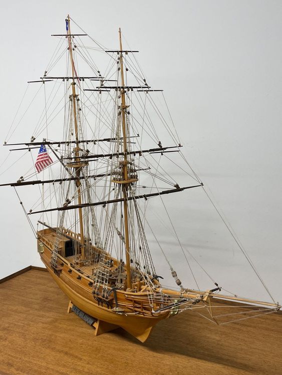 Holz Modellbauschiff/BLUE SHADOW/Top Zustand/Sammlerzustand (Neu ...