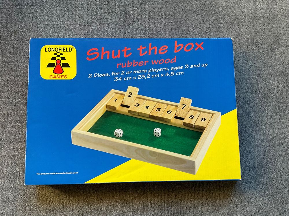 Shut the Box - Würfelspiel (Gebraucht) in Jona für CHF 15 – mit ...