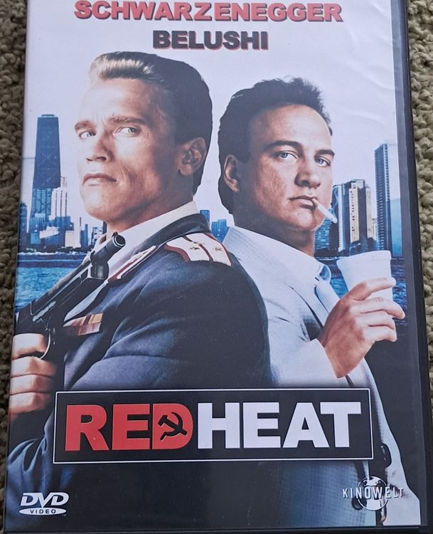 Red Heat DVD - Schwarzenegger & Belushi - Top Zustand! (Gebraucht) in ...