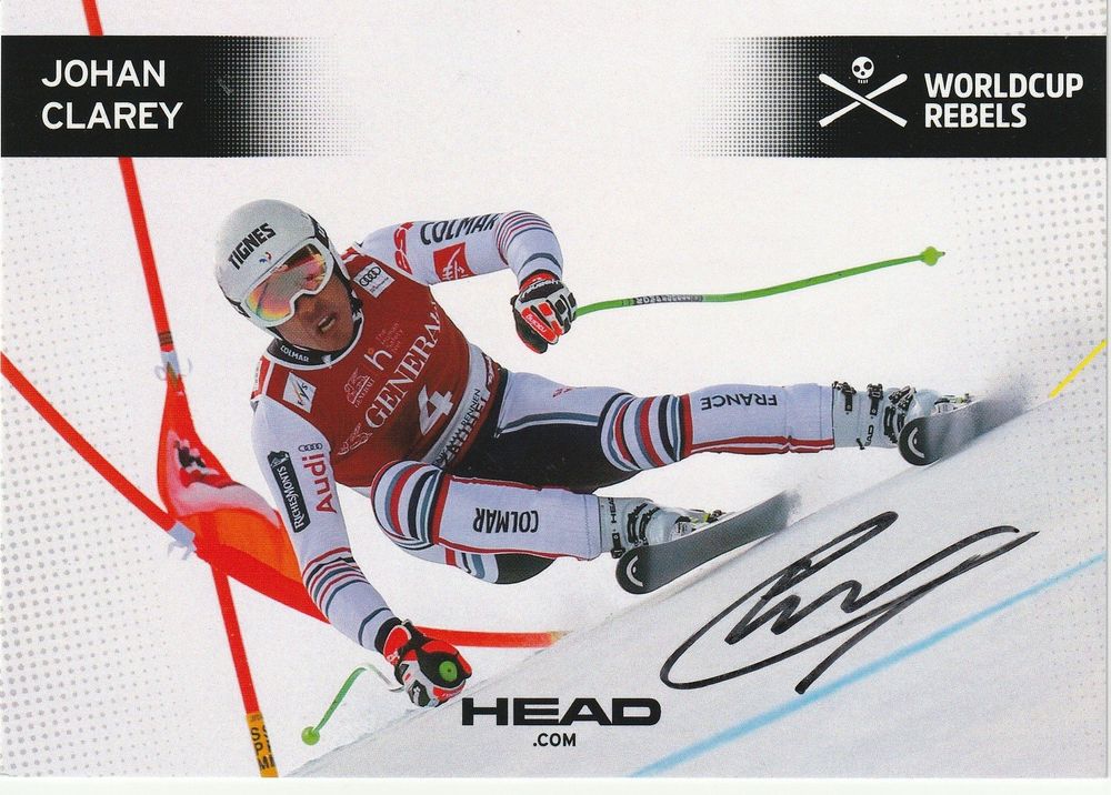 Johan Clarey / Originalautogramm (Gebraucht) in Schwyz für CHF 7 – mit ...