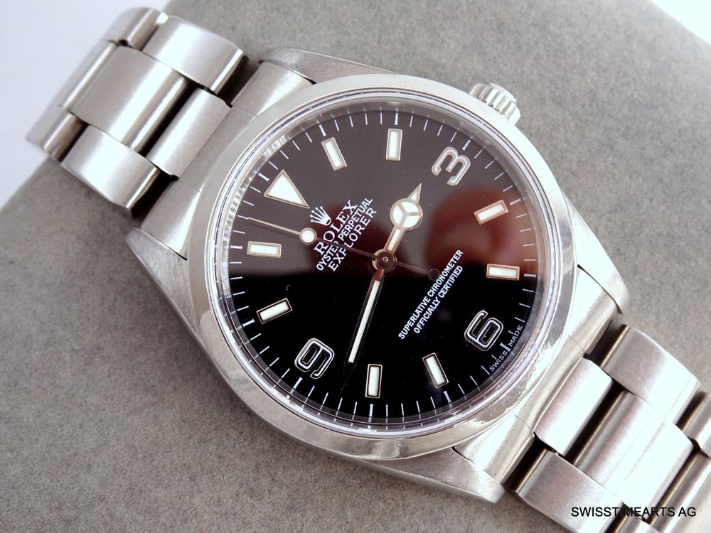 ROLEX 1992 EXPLORER REF. 14270 AUTOMATIK MIT PAPIERE (Gebraucht) in Zürich für CHF 1 – mit ...