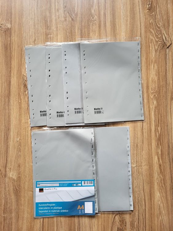 5x Register, PP, Jan.-Dez. /1x Register, PP, 1-10 (Gebraucht) in Heiligkreuz (Mels) für CHF 2 ...