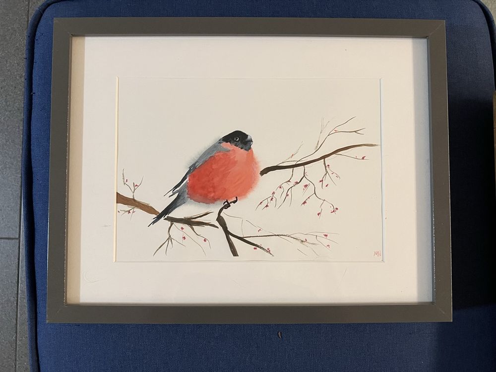 Gimpel Bild mit Rahmen (Aquarell) (Gebraucht) in Suhr für CHF 20 – mit ...