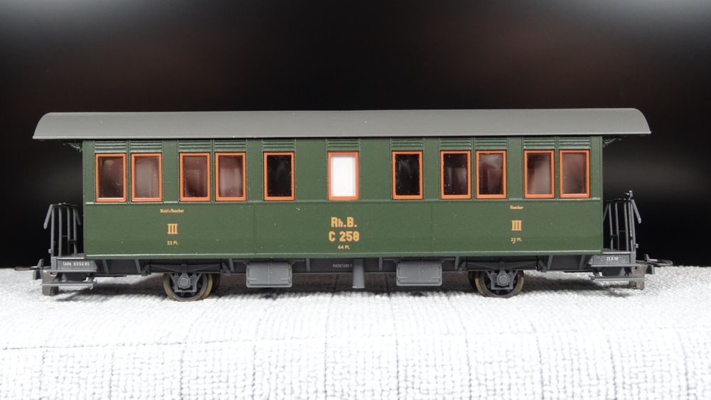 Bemo 3230108, RhB C 258, Personenwagen um 1910 , NEU (Neu und originalverpackt) in Kloten für ...