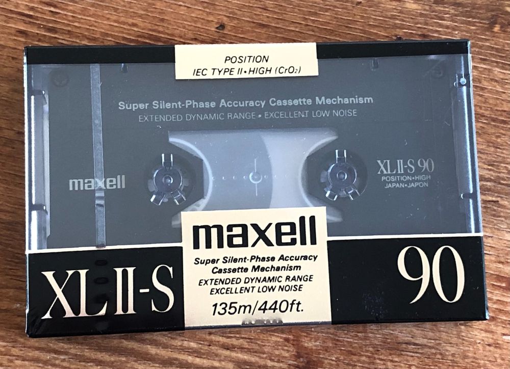Kassette Maxell XL II.S, 90. NEU! (Neu und originalverpackt) in Luzern für CHF 8.9 – mit ...