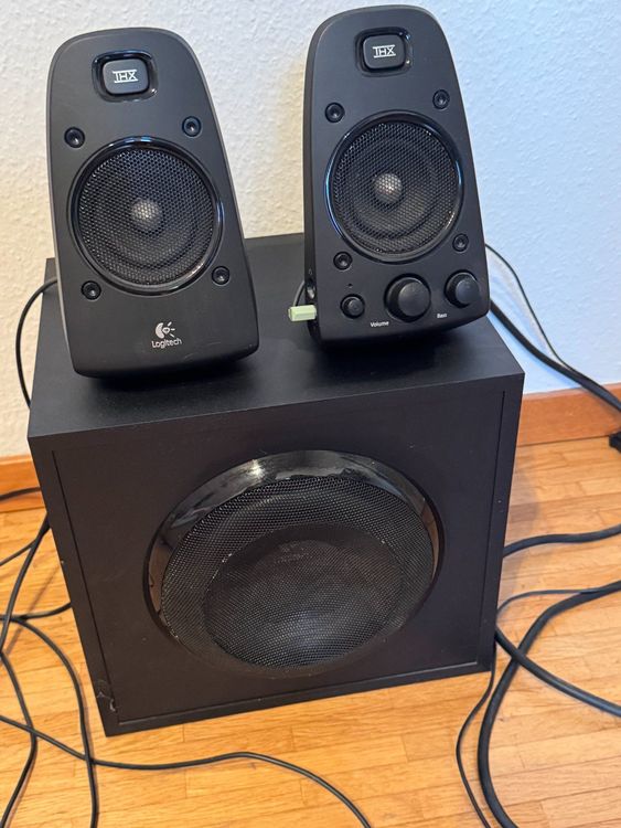 Logitech Speaker System Z623, PC-Lautsprecher (schwarz, THX) (Gebraucht ...