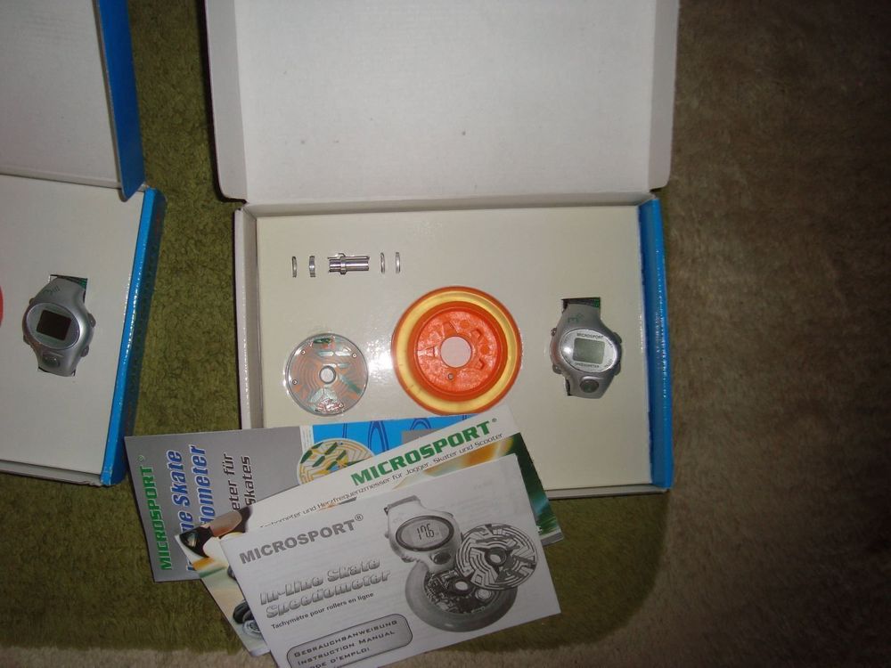 Tachometer Skate shoes fuer 80mm Rollen Microsport (Neu und ...