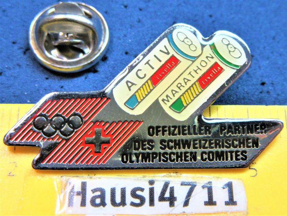 SWISS OLYMPICS SPONSOR PARTNER PIN ACTIV (Gebraucht) in Ettingen für ...