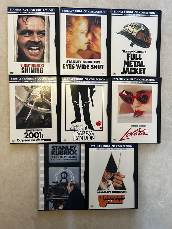 Stanley Kubrick Collection (Lolita, 2001, Shining, etc (Gebraucht) in Riva San Vitale für CHF 10 ...