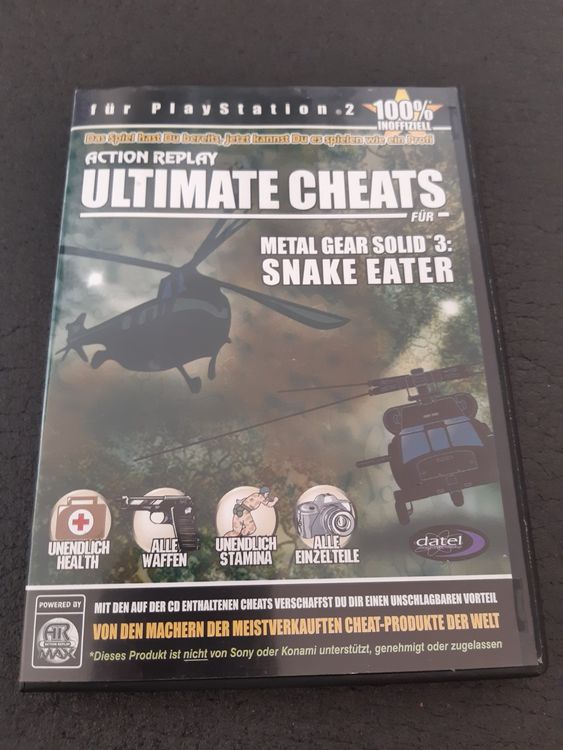 Cheat Metal Gear Solid 3 Snake eater PS2 | Kaufen auf Ricardo