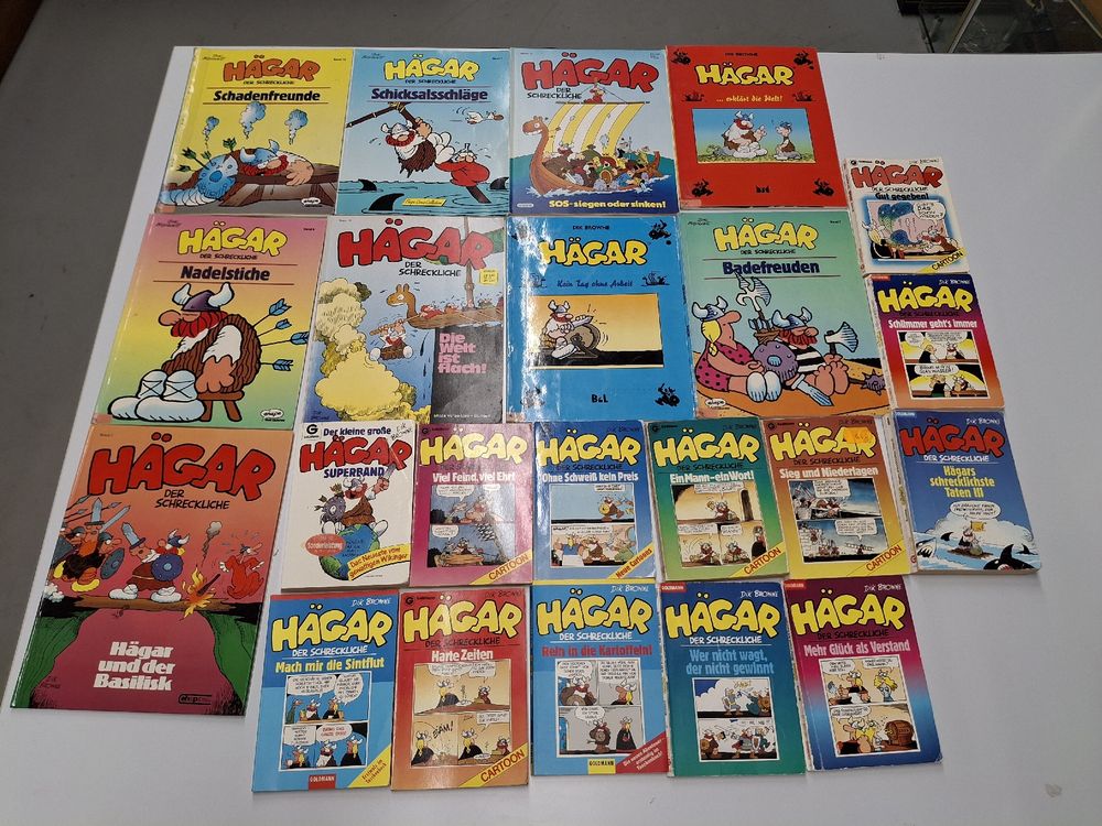 Hägar Comic Sammlung 22 Stk. Nostalgie Lektüre Spass | Kaufen auf Ricardo