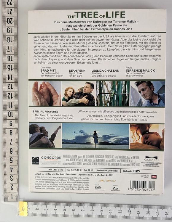 The Tree of Life - DVD - Brad Pitt - Sean Penn - Top Film (Gebraucht ...