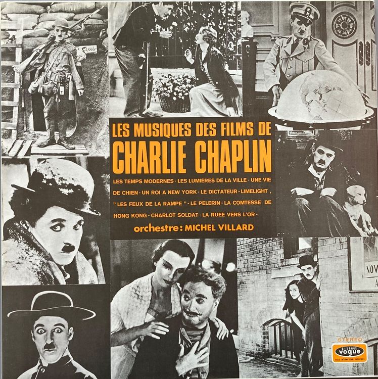 CHARLIE CHAPLIN / MICHEL VILLARD - LES MUSIQUE DE FILM DE CH (D ...