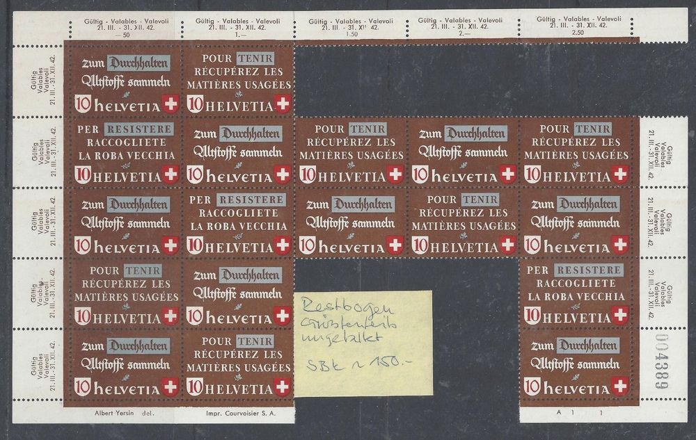 Altstoff 1942 ** | Kaufen auf Ricardo