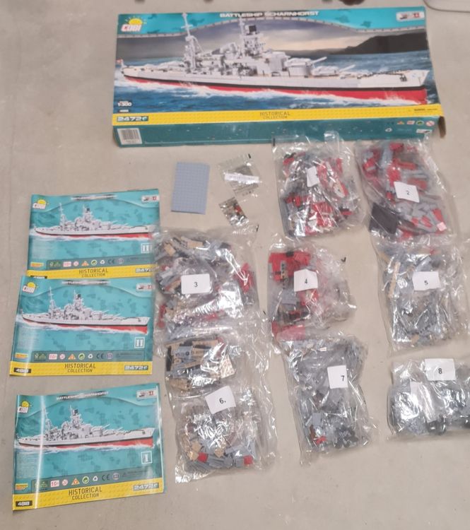 COBI 4818 Scharnhorst Schlachtschiff | Kaufen auf Ricardo