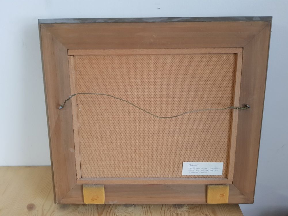 Bruno Hesse (1905-1999) Gemälde, Sohn von Hermann Hesse Bild (Gebraucht ...