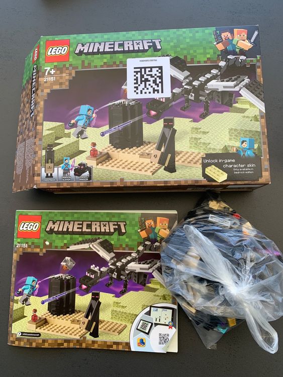 Lego Minecraft 21151 das letzte Gefecht (Gebraucht) in Berikon für CHF ...
