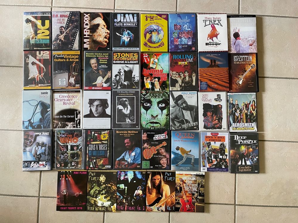 Musik DVD‘S 37 Stück | Kaufen auf Ricardo
