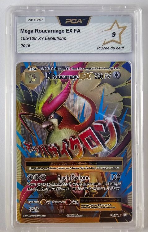 Pokémon MEGA ROUCARNAGE EX XY Evolutions PCA 9 (Neu und ...