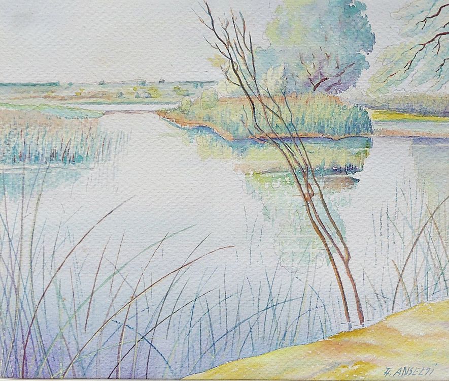 Aquarell von Jakob Th. Anselmi 1885-1974 | Kaufen auf Ricardo