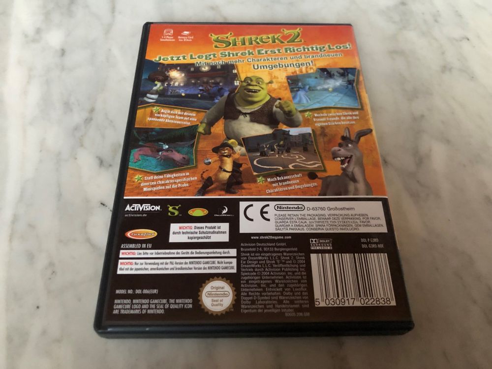 SHREK 2 SPIEL FÜR NINTENDO GAMECUBE (Gebraucht) in hägendorf für CHF 15 ...