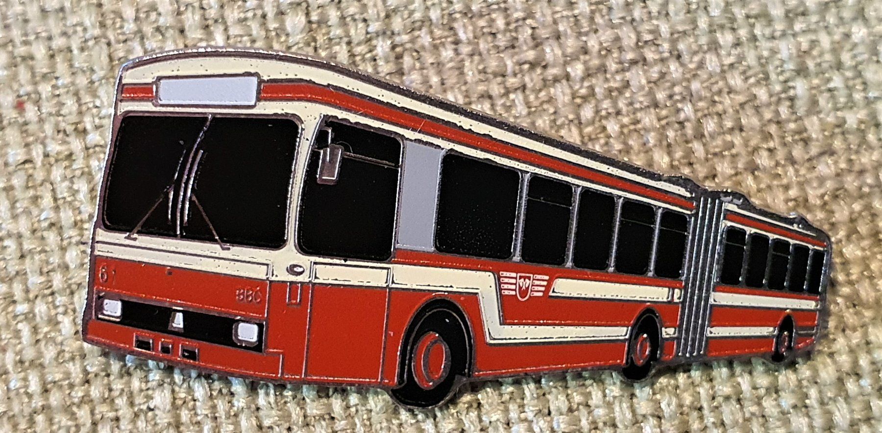 K934 Schmid Müller SWISS Made Design Pin Bus Biel V.B. (Gebraucht) in ...