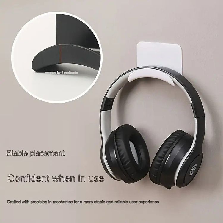 Praktische Wandhalterung Kopfhörer weiss neu (Neu und originalverpackt) in Suhr für CHF 4.9 ...