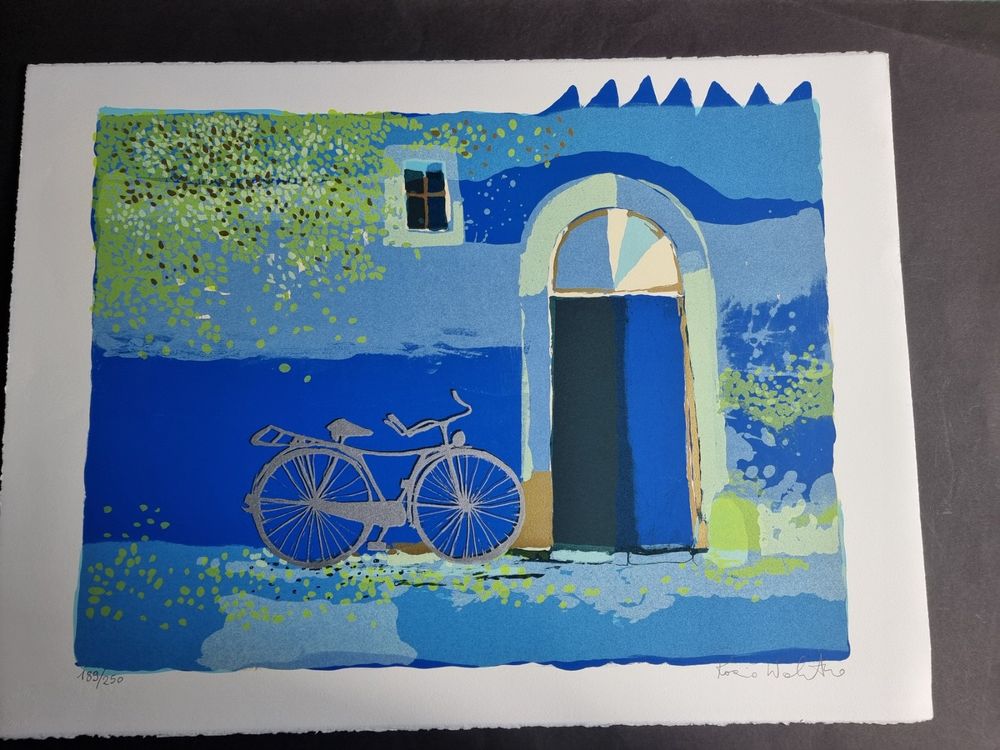 Rosina Wachtmeister LITHOGRAPHIE SIGNIERT NUMMERIERT 192/250 | Kaufen auf Ricardo