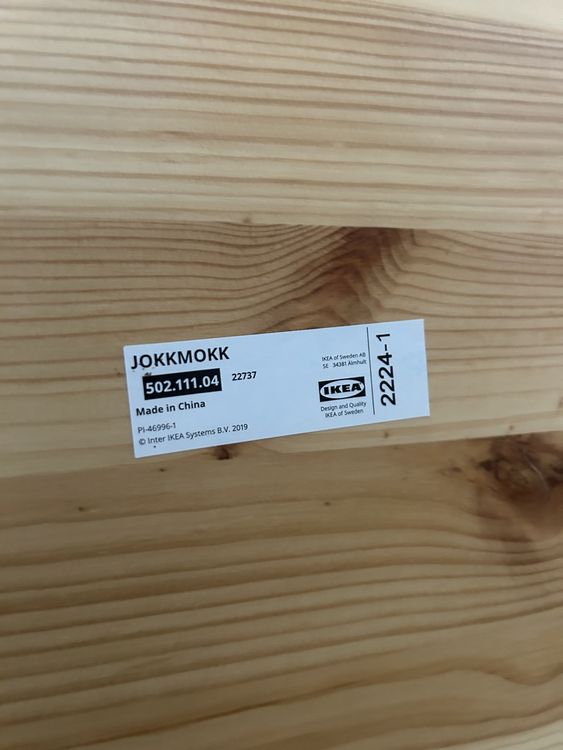 IKEA JOKKMOKK Esstisch + 4 Stühle – Massivholz (Gebraucht) in Basel für ...