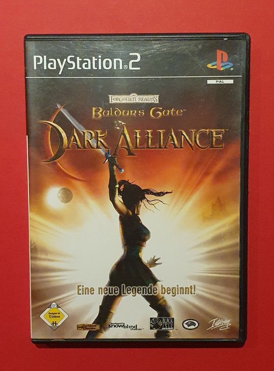 Sony PlayStation 2 Game (PS2) Baldur's Gate - Dark Alliance | Acheter ...
