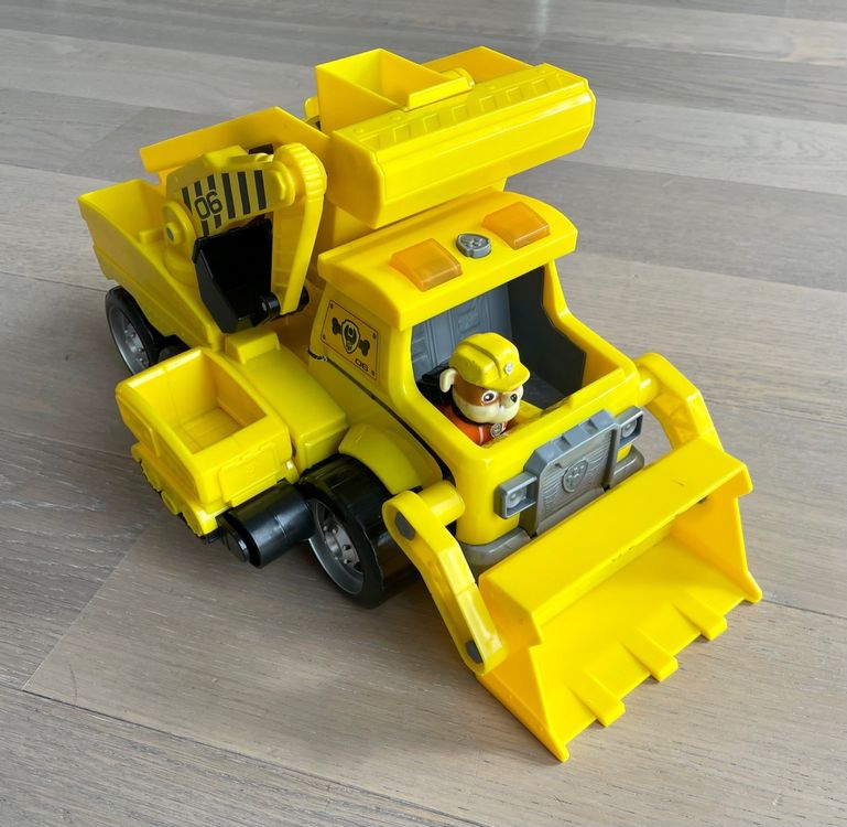 PAW Patrol Ultimate Construction Truck mit Rubble Figur | Kaufen auf ...