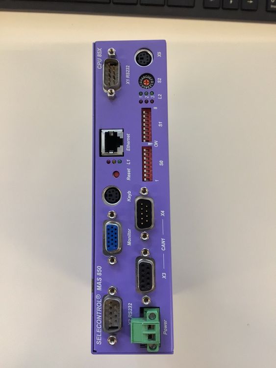 SELECTRON MAS CENTRAL PROCESSING UNIT, CPU 852, 44310001 (Gebraucht) in ...