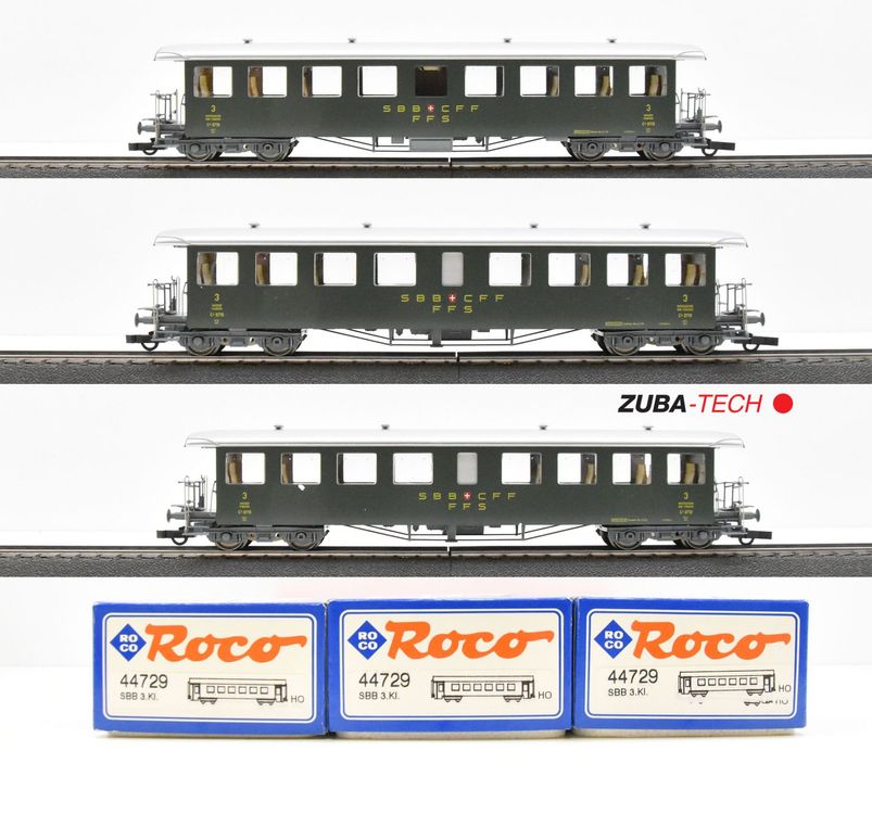 Roco 3x Seetalwagen der SBB, H0 GS mit OVP (Gebraucht) in St. Gallen für CHF 77 – mit Lieferung ...