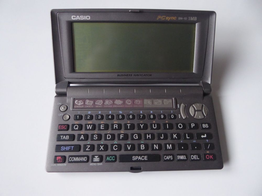 Casio BN-10 Business Navigator is a PDA Rarität (Gebraucht) in ...
