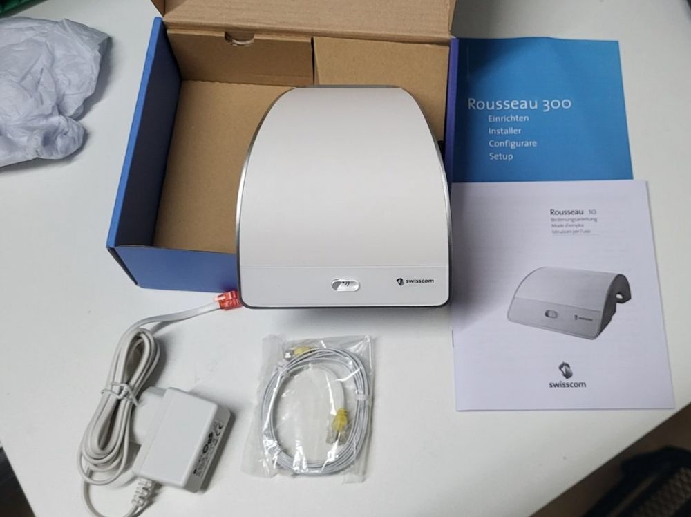 Basis Station Rousseau 10 Swisscom Telefon Festnetz IP | Kaufen auf Ricardo