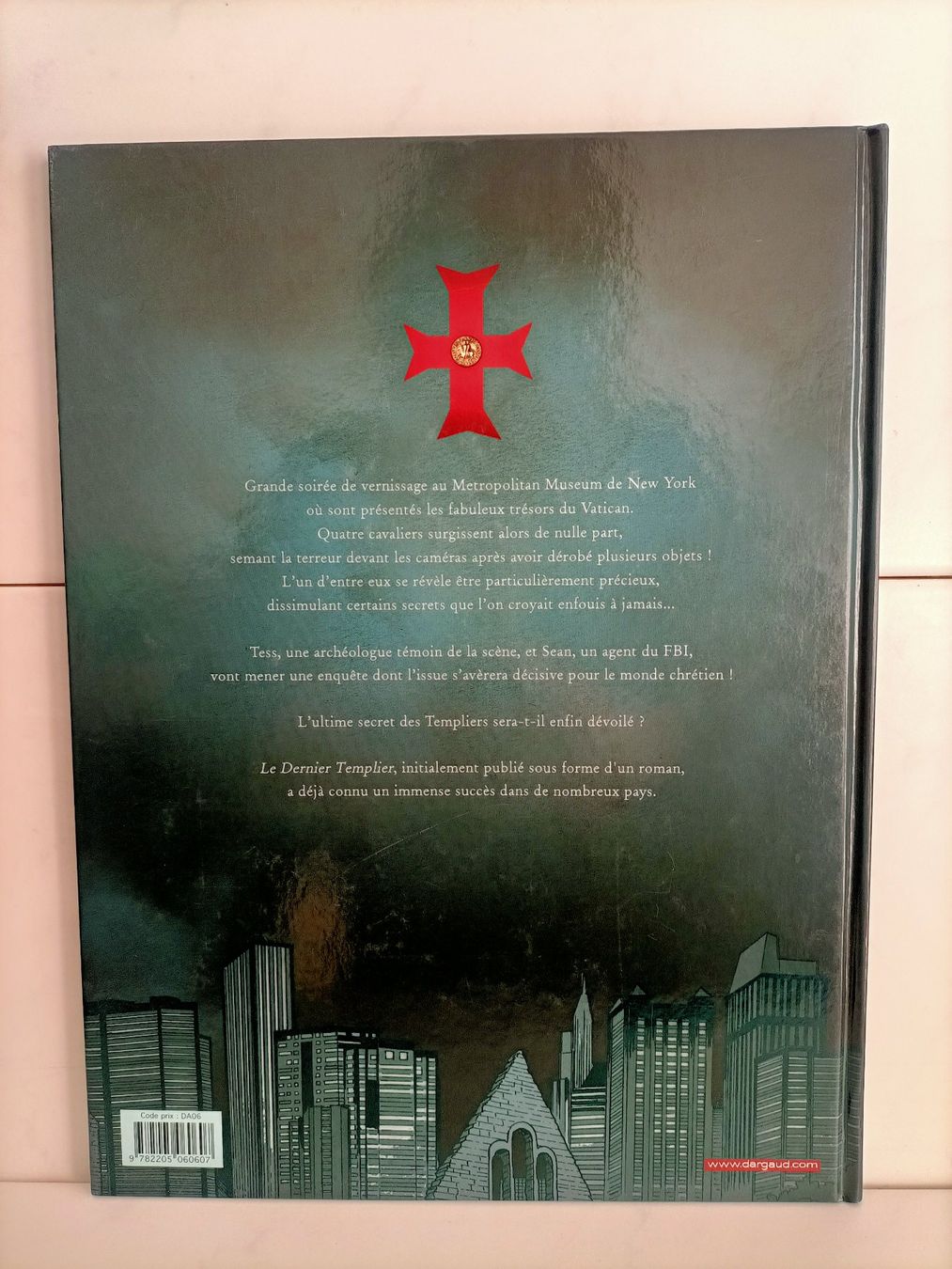 4x BD Le dernier Templier 1-2-3-4 / Khoury - Lalor / Dargaud (D ...