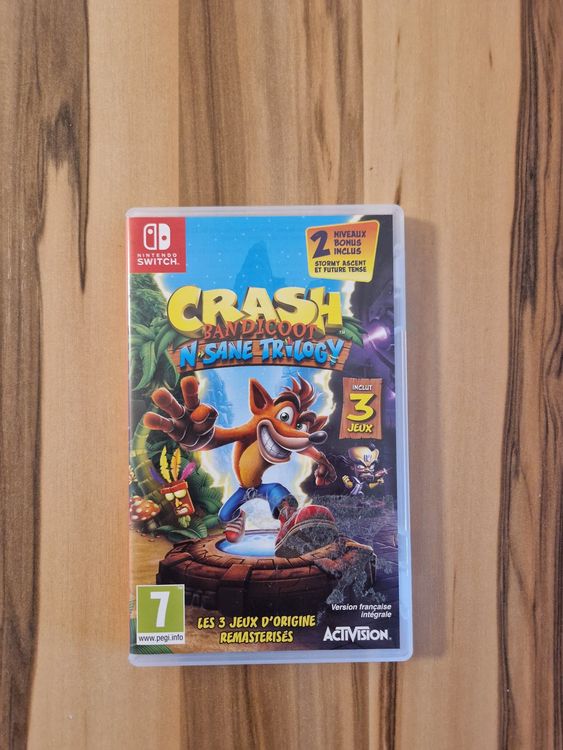 Nintendo Switch Crash Bandicoot Insane Trilogy | Kaufen auf Ricardo
