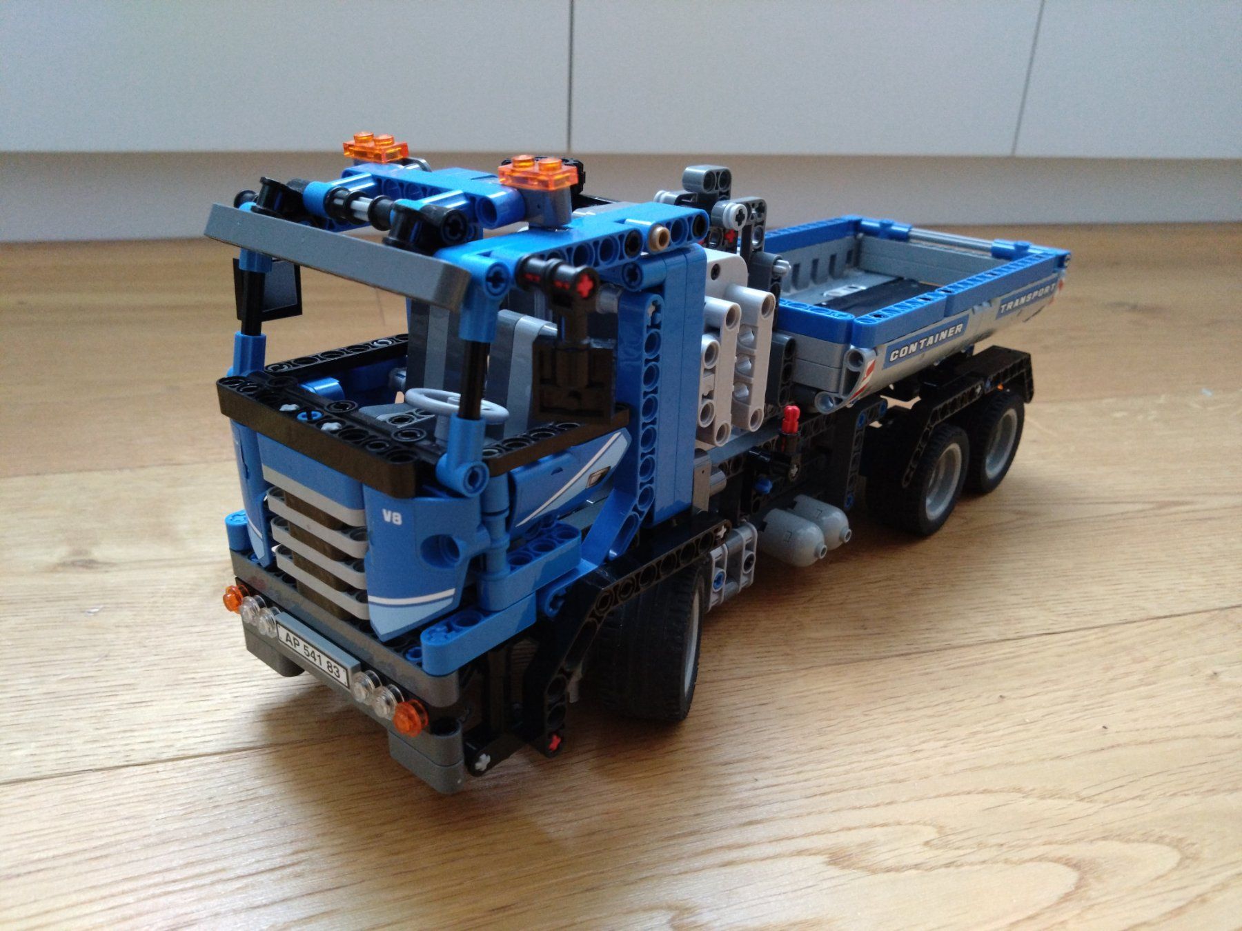 Lego Technic 8052 Container-Truck mit OVP / zerlegt+sortiert (Gebraucht ...