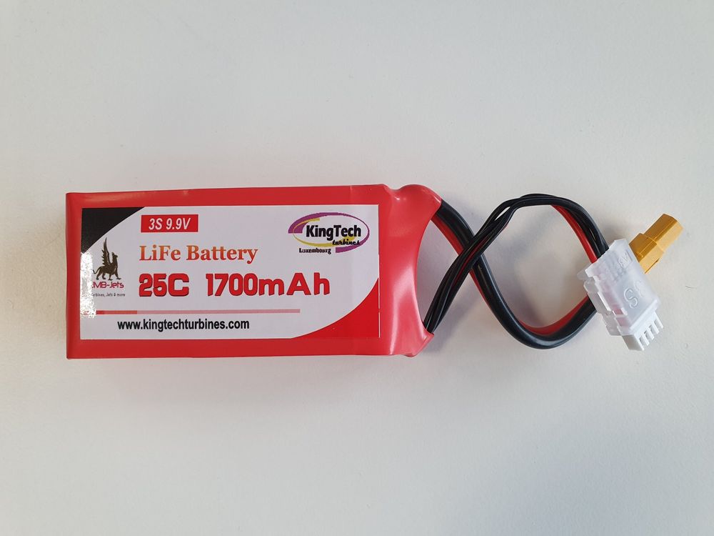 KingTech Turbinen-Akku LiFe 1700mAh 3S 9.9V 25C | Kaufen auf Ricardo