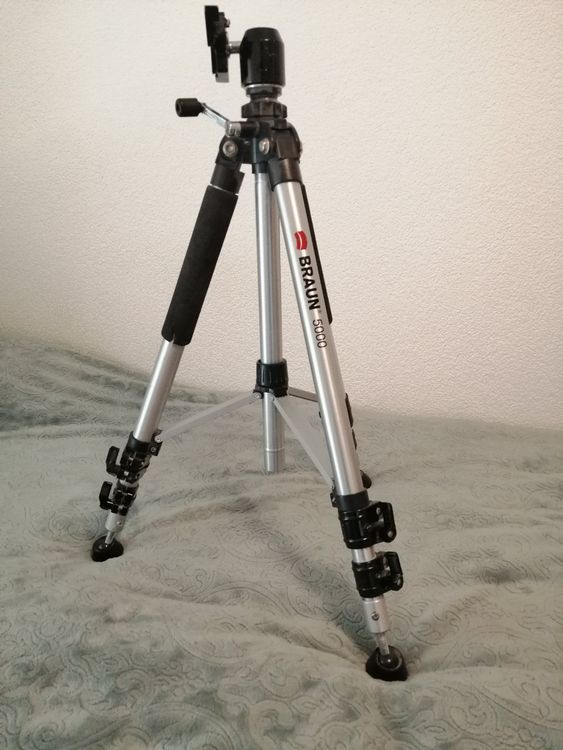 Braun Profi-Stativ 5000 mit Kugel-Kopf | Kaufen auf Ricardo