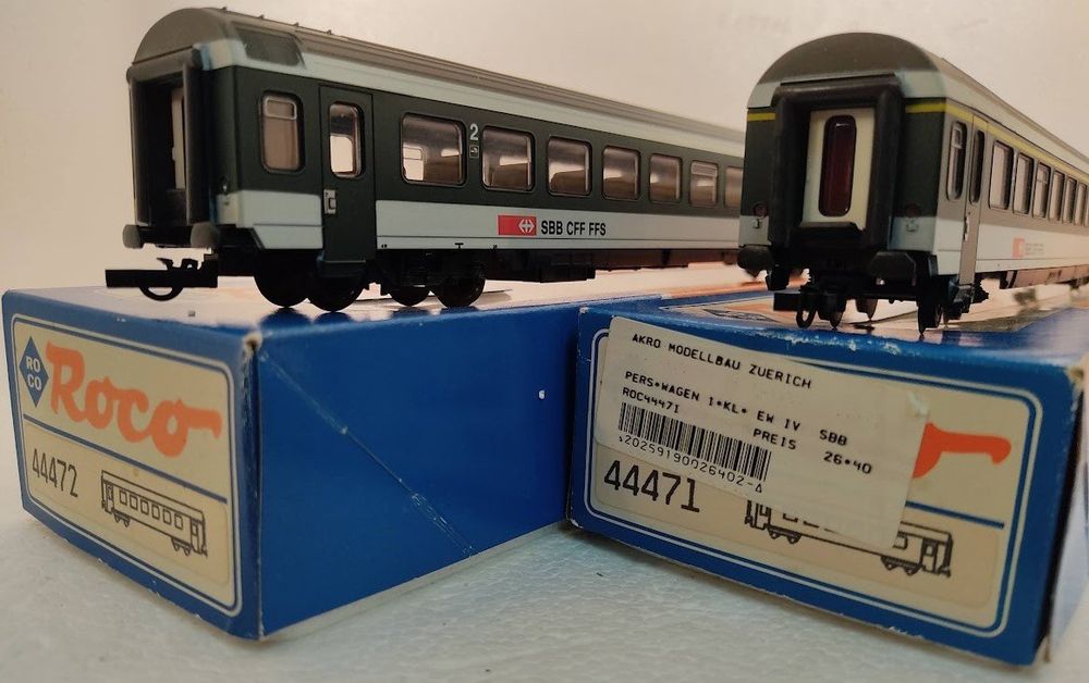 Roco SBB 2 Einheitswagen IV 1 X 1 Klasse 1 X 2 Klasse | Kaufen auf Ricardo
