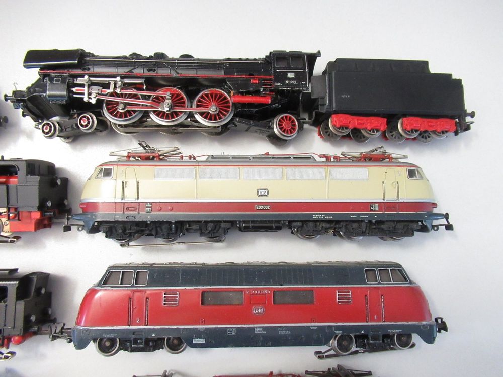 Märklin 14 Lok`s AC Analog H0, Defekt für Bastler (Gebraucht) in Basel ...