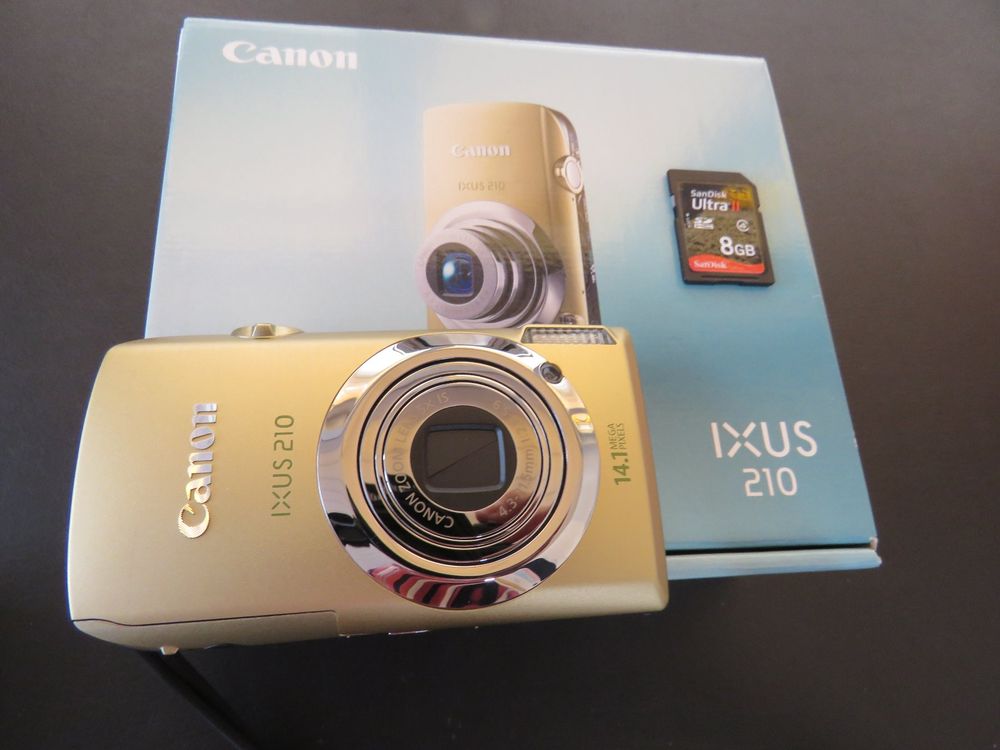 CANON IXUS 210 Gold (Gebraucht) in für CHF 107 – mit Lieferung auf ...