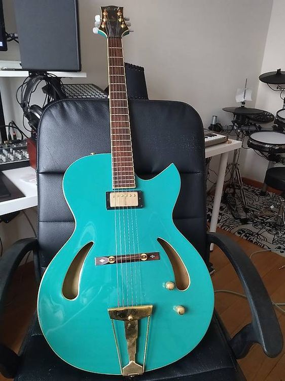 E-Gitarre Cort Jim Triggs Hollowbody Jazz Gitarre (Gebraucht) in Twann ...