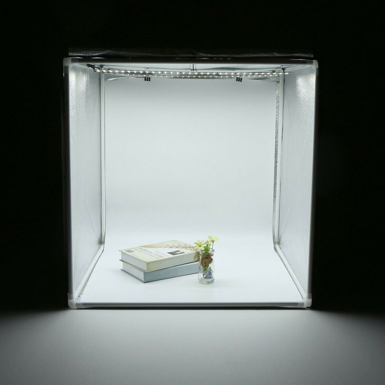 Fotobox 60x60. Set 50W Led Lichtbox.Neu! | Kaufen auf Ricardo